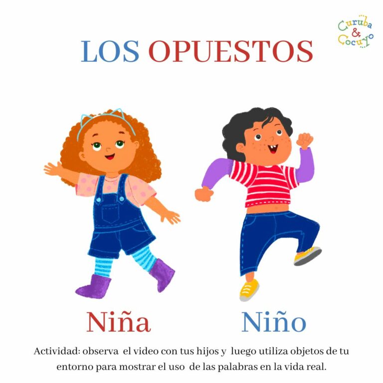 Aprende los opuestos – Curubaycocuyo